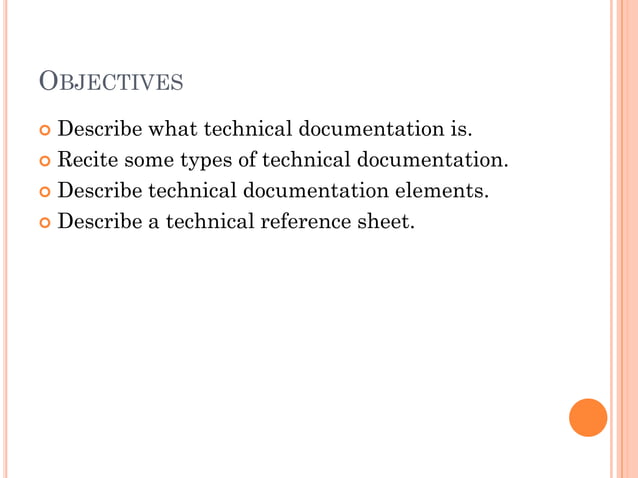 Writing Technical Documents | PPT