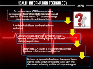 Group Assignment: HEALTH INFORMATION TECHNOLOGY | PPTX