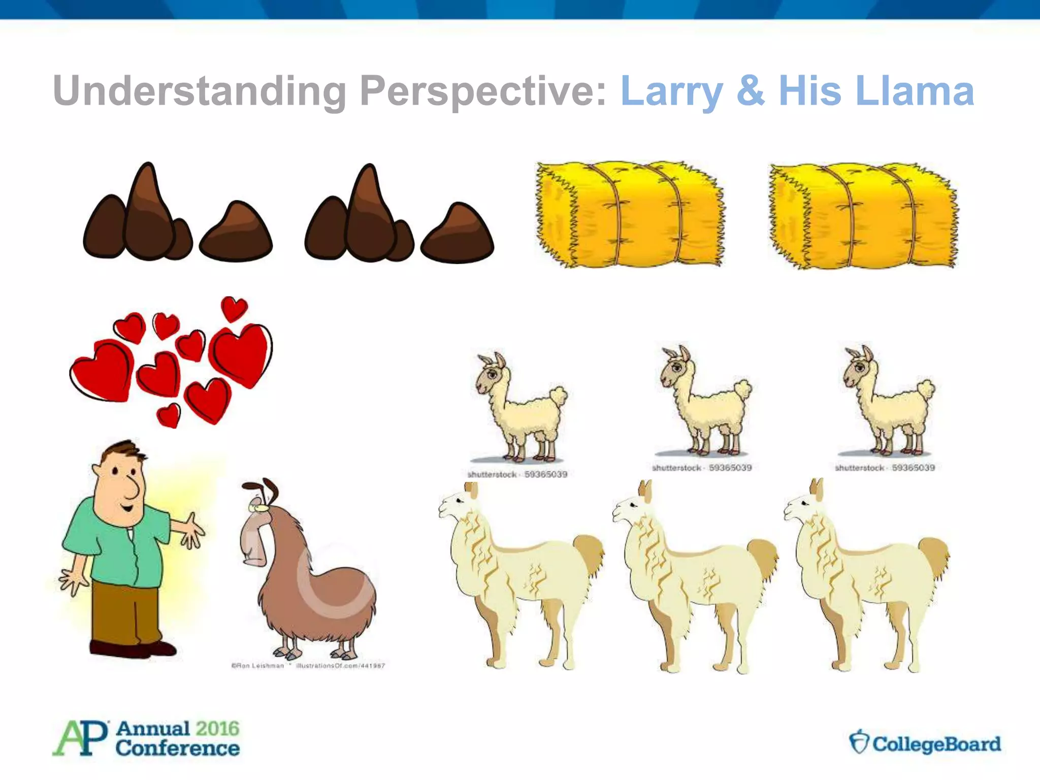 Understanding Perspective: Larry & His Llama | PPTX | Agriculture ...