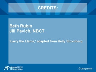 Understanding Perspective: Larry & His Llama | PPTX