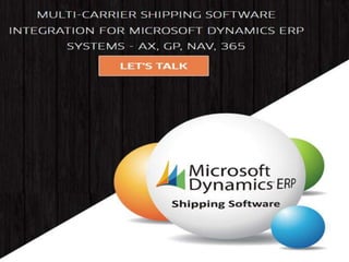 # ProcessWeaver Multi Carrier Shipping Software Solutions | PPTX