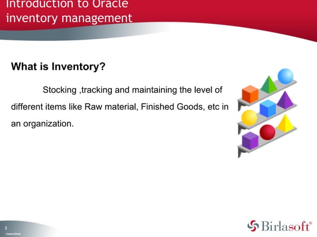 Oracle inventory EBS R11 | PDF