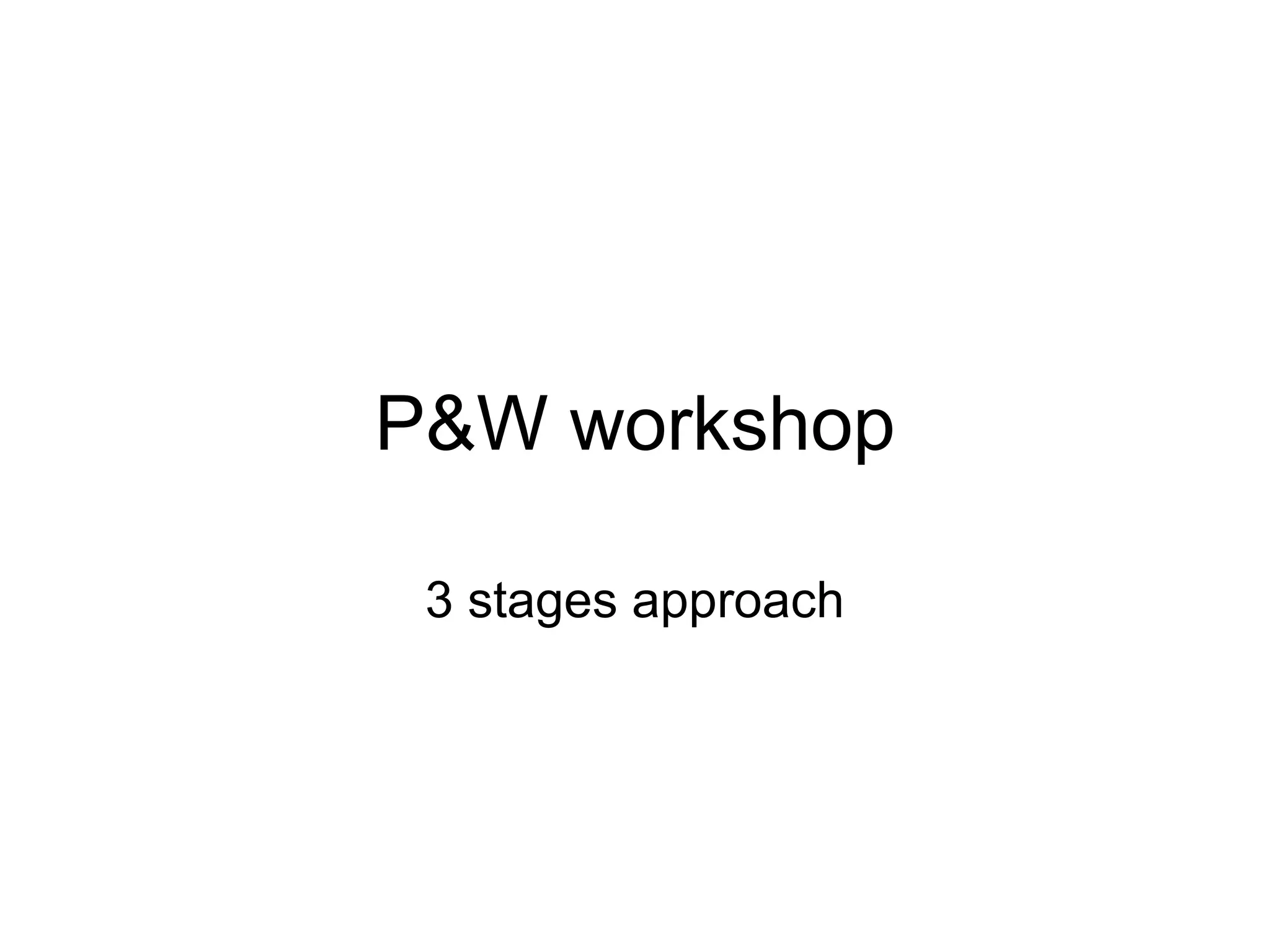PW Workshop | PPT