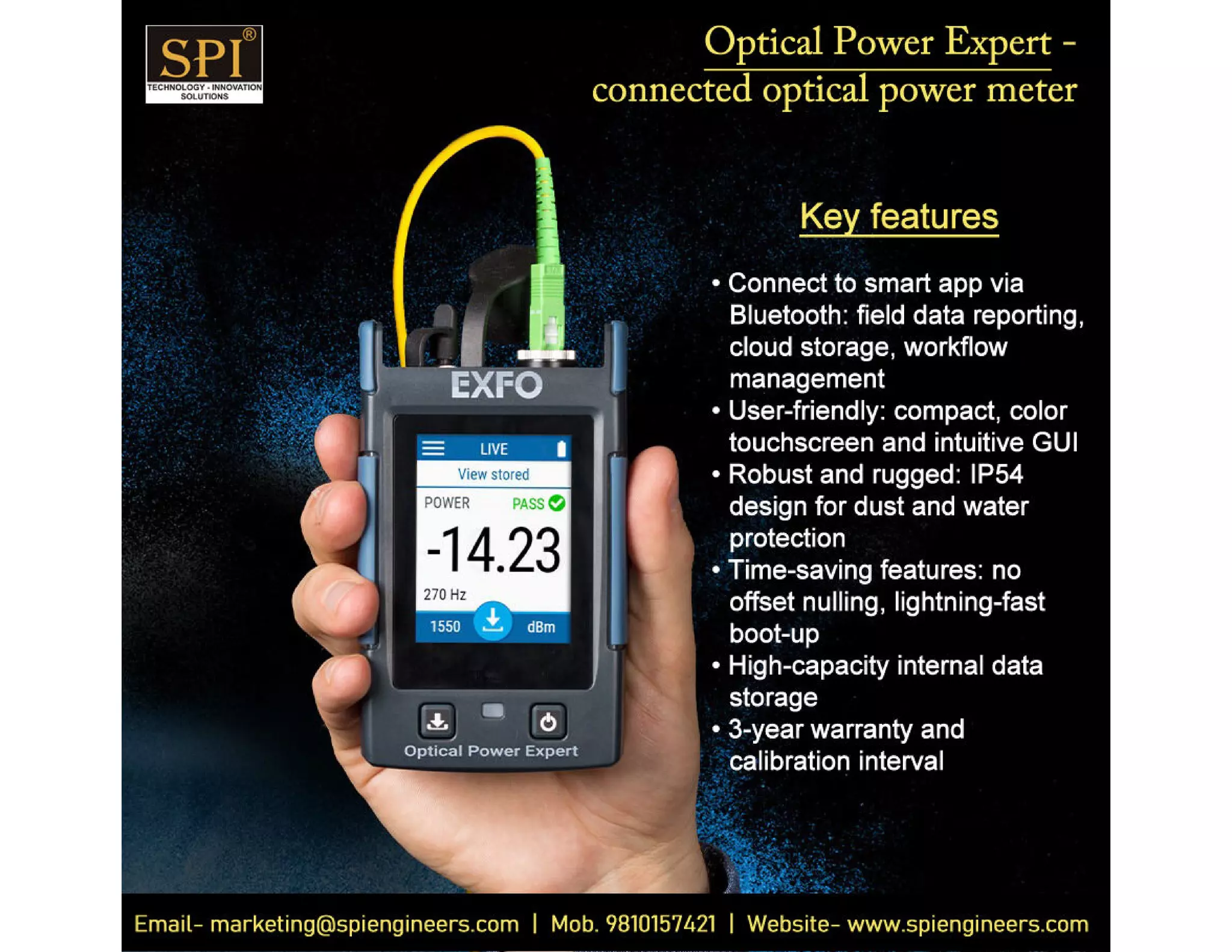 EXFO Optical Power Meter – PX1 | PPT