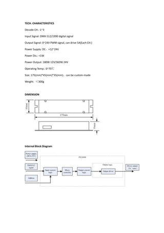 Px24500 dmx-driver | PDF