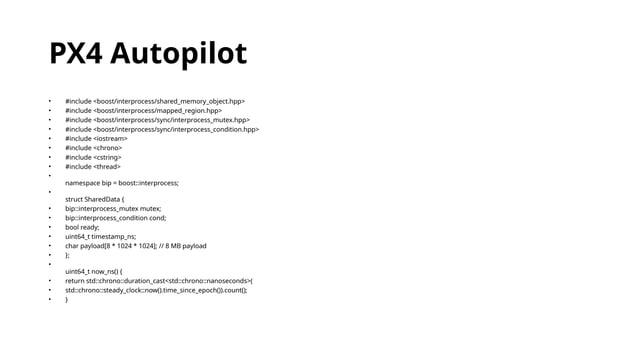 px4.pptx some randonm code for px4 and others | PPT