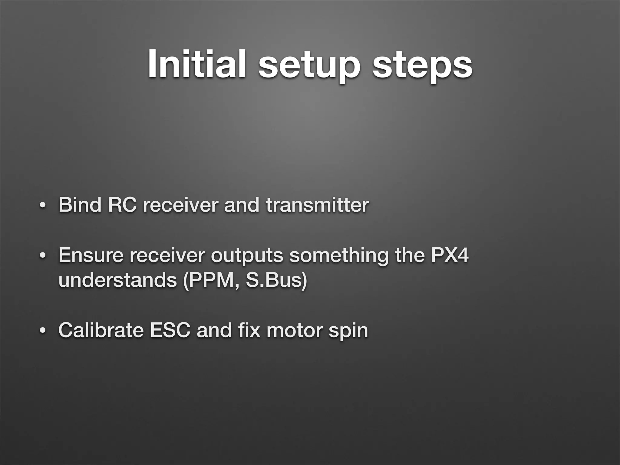 PX4 Setup Workshop | PDF