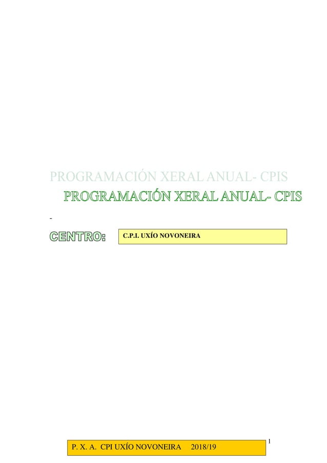 Pxa 2018 19 | PDF
