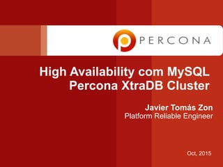 Percona XtraDB Cluster - Small Presentation | PPT