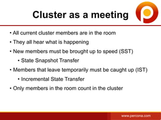 Percona XtraDB Cluster - Small Presentation | PPT