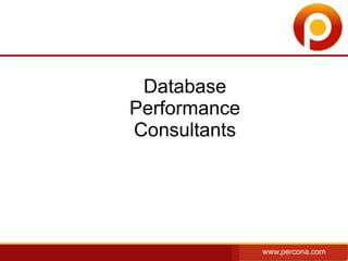 Percona XtraDB Cluster - Small Presentation | PPT