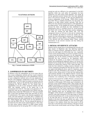 Wireless Deauth and Disassociation Attacks explained | PDF