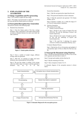 A Biometric Approach to Encrypt a File with the Help of Session Key | PDF