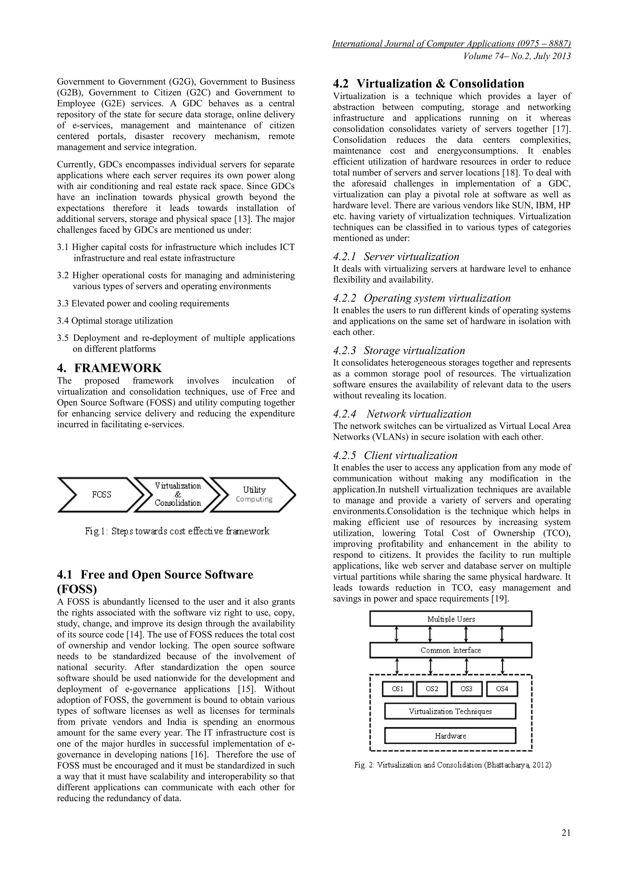 Improved Service Delivery and Cost Effective Framework for e-Governance in India | PDF ...