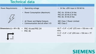 Siemens PXC Controller Series Part-1 | PPT