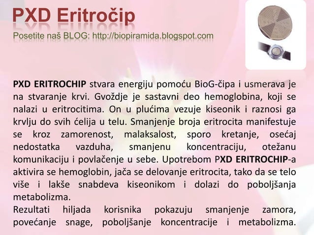 PXD Eritrocip | PPT