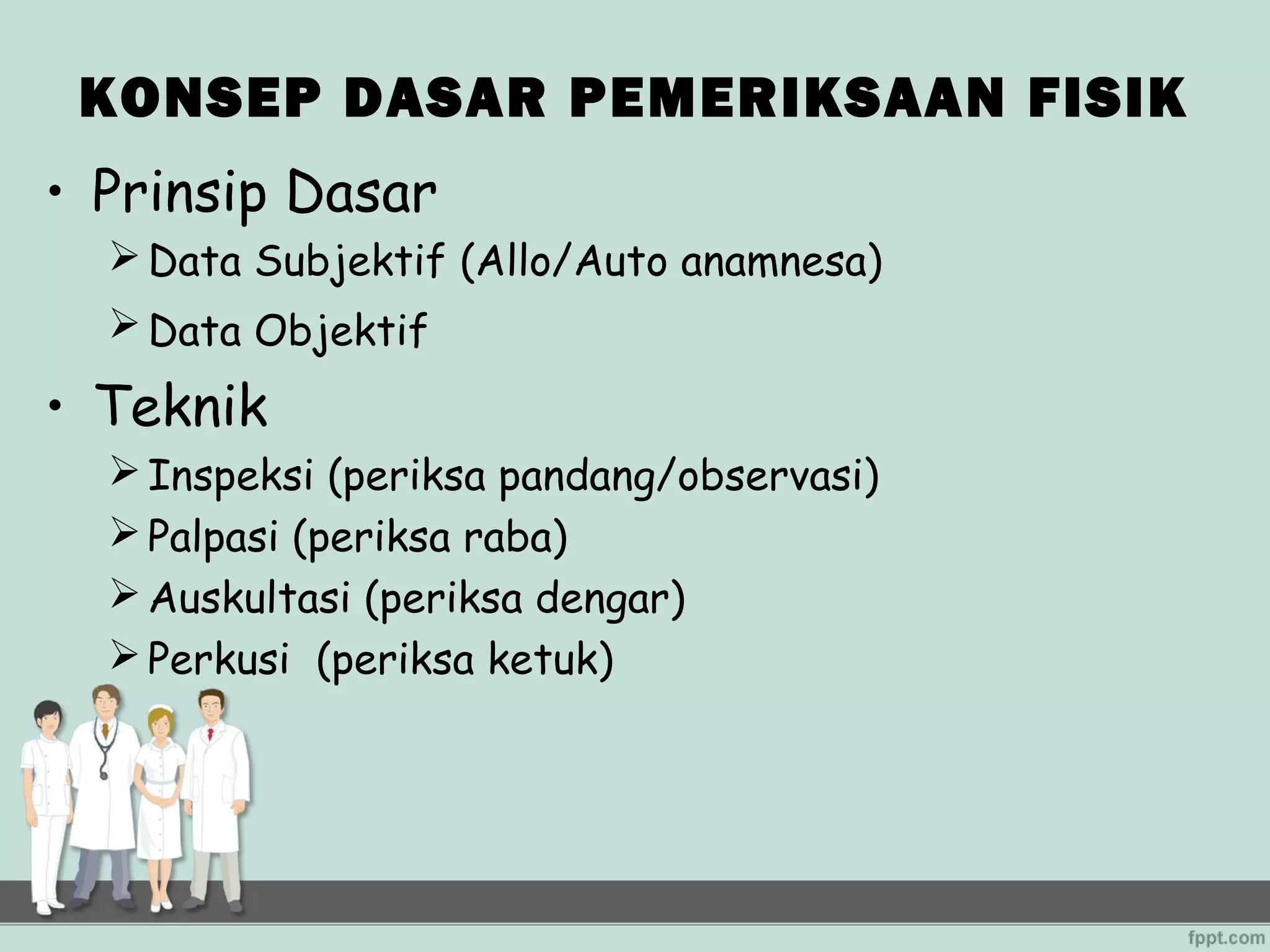 PEMERIKSAAN FISIK | PPT
