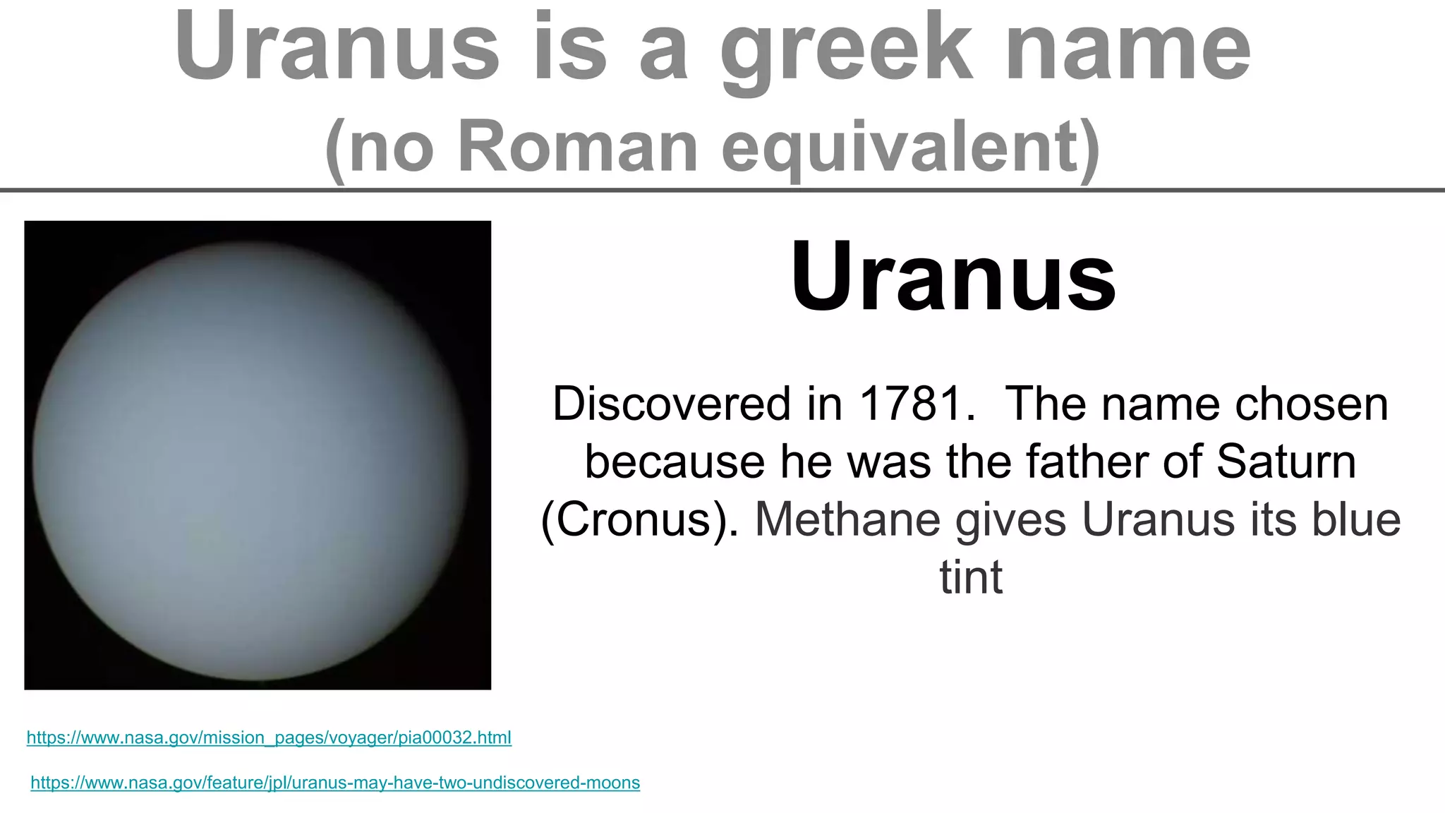 Lesson 1 discovering our solar system (aristotle planet names)_ | PPTX