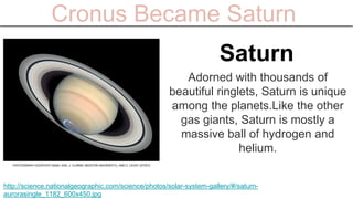 Lesson 1 discovering our solar system (aristotle planet names)_ | PPTX