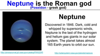 Lesson 1 discovering our solar system (aristotle planet names)_ | PPTX
