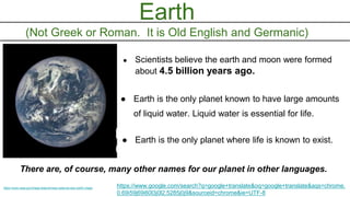 Lesson 1 discovering our solar system (aristotle planet names)_ | PPTX