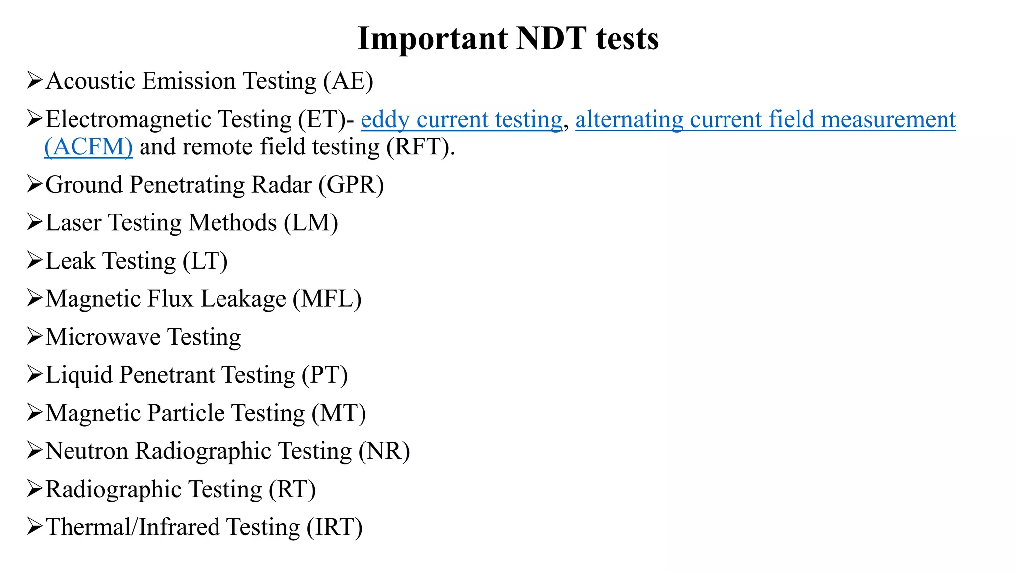 Introduction to Non destructive testing.pptx