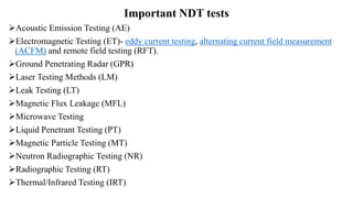 Introduction to Non destructive testing.pptx