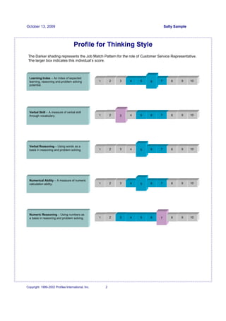 Pxt Coaching Sample Report | PDF