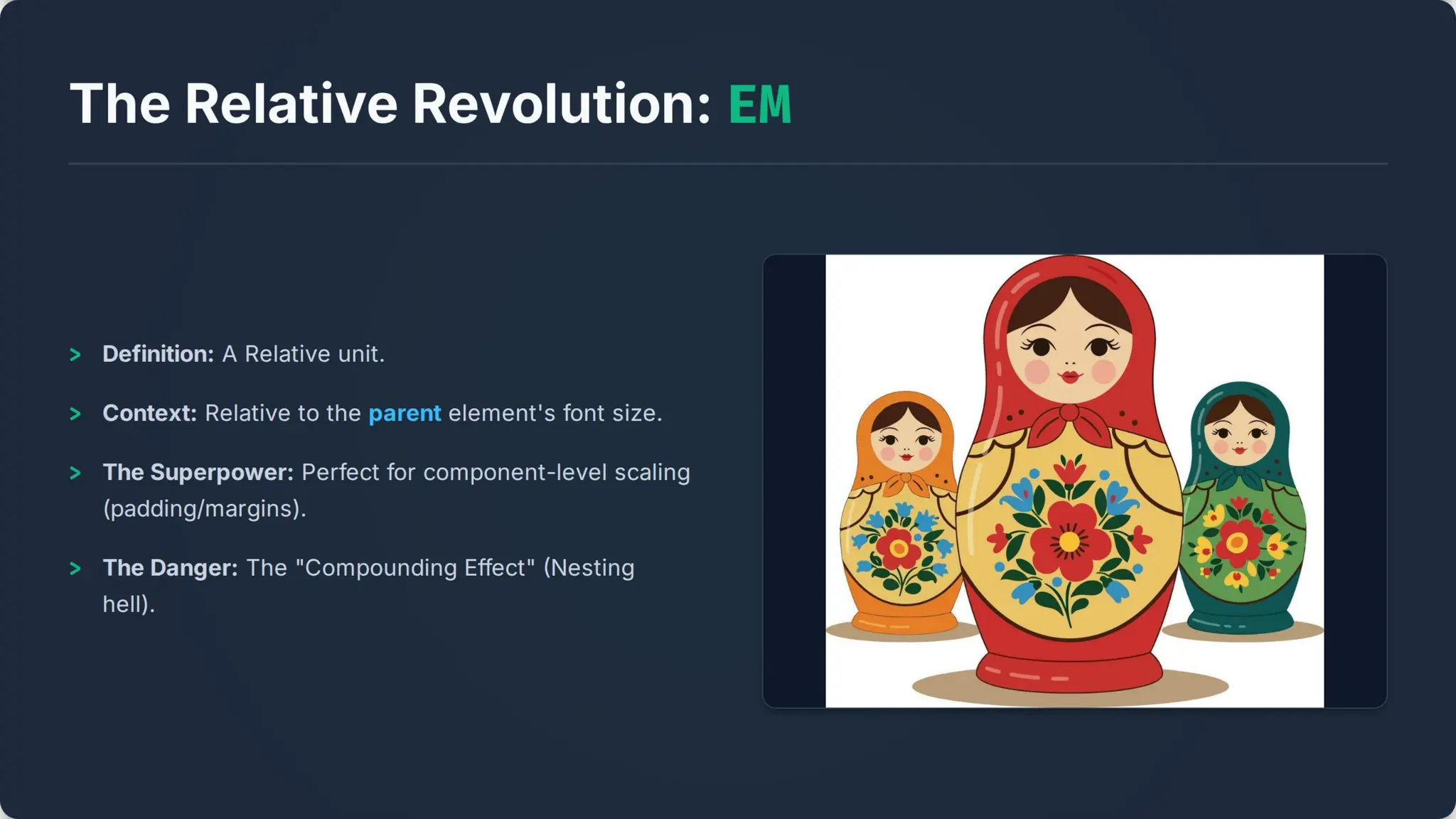 PX vs EM vs REM - Battle of CSS Units - Which to Use When? | PDF