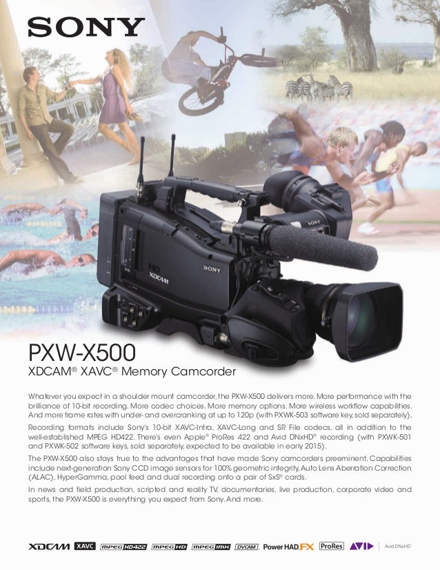 Sony PXW-X500 Camcorder