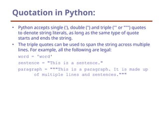 program on python what is python where it was started by whom started | PPT