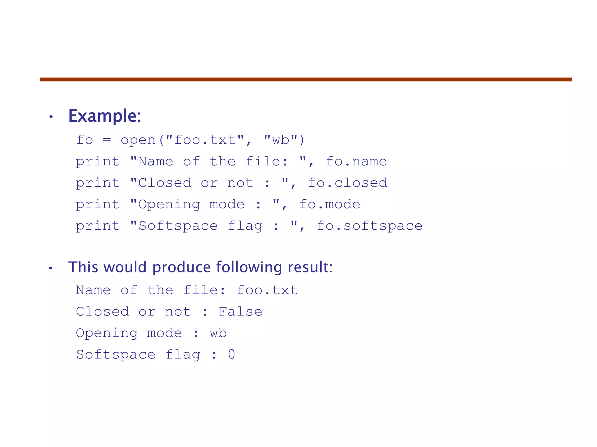 Python file handlings | PPT