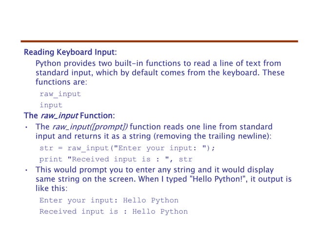 Python file handlings | PPT