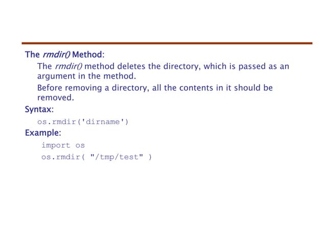 Python file handlings | PPT