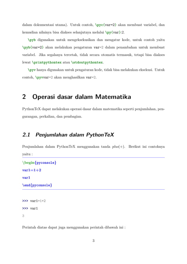Introduction To Pythontex Pdf