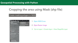 Geospatial Processing with Python | PPT