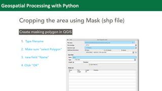 Geospatial Processing with Python | PPT