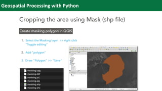 Geospatial Processing with Python | PPT