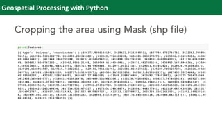 Geospatial Processing with Python | PPT