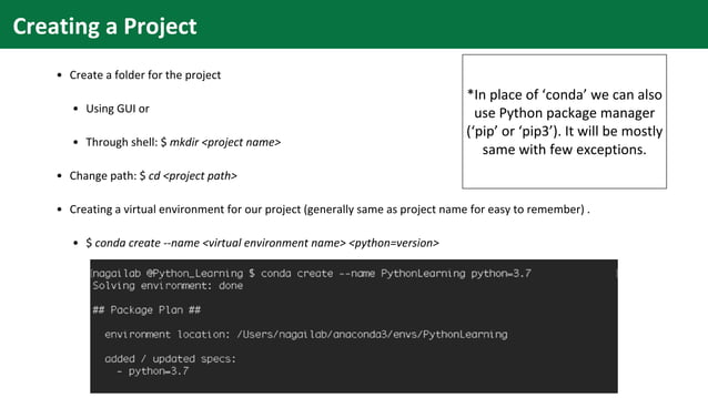 Setting Up Python Environment Jupyter Notebook Ppt 9236