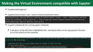 Setting-Up Python Environment (Jupyter Notebook) | PDF | Operating Systems | Computer Software ...