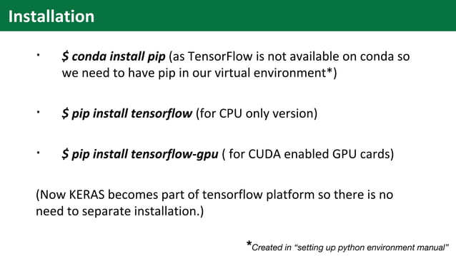 Keras and TensorFlow | PDF | Programming Languages | Computing