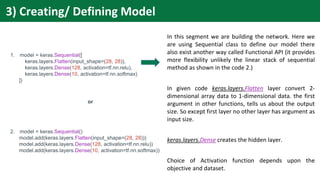 Keras and TensorFlow | PDF