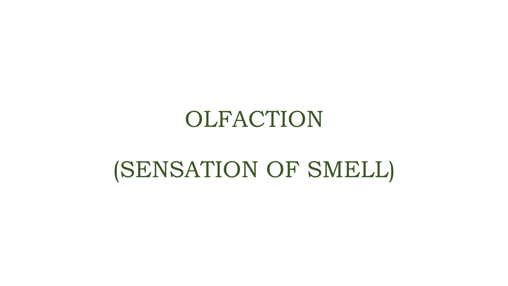 Demonstrate testing for smell and taste mbbs | PPTX