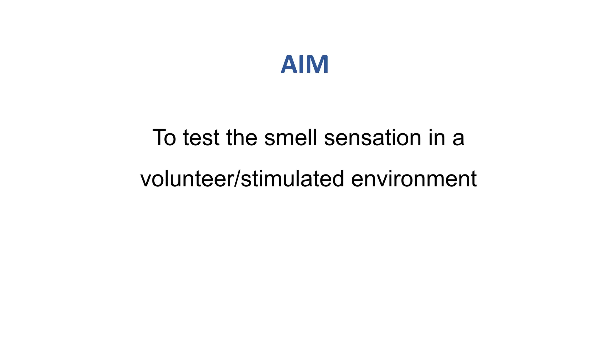 Demonstrate testing for smell and taste mbbs | PPTX