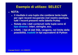 Py a6 python-database | PPT