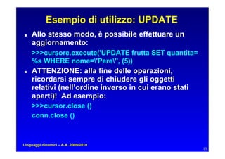 Py a6 python-database | PPT