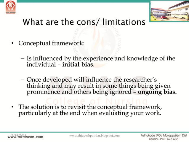 Ppt Developing A Conceptual Framework Ppt
