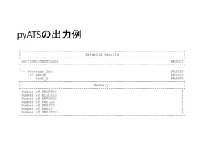 Pyats Introduction | PPT