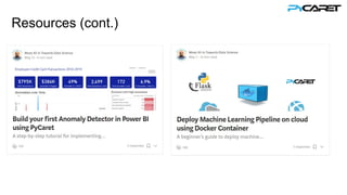 Machine Learning with PyCarent + MLflow | PDF